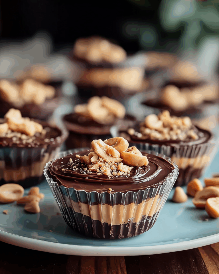 Chocolate Peanut Butter Dessert Cups - Isabella Kitchen