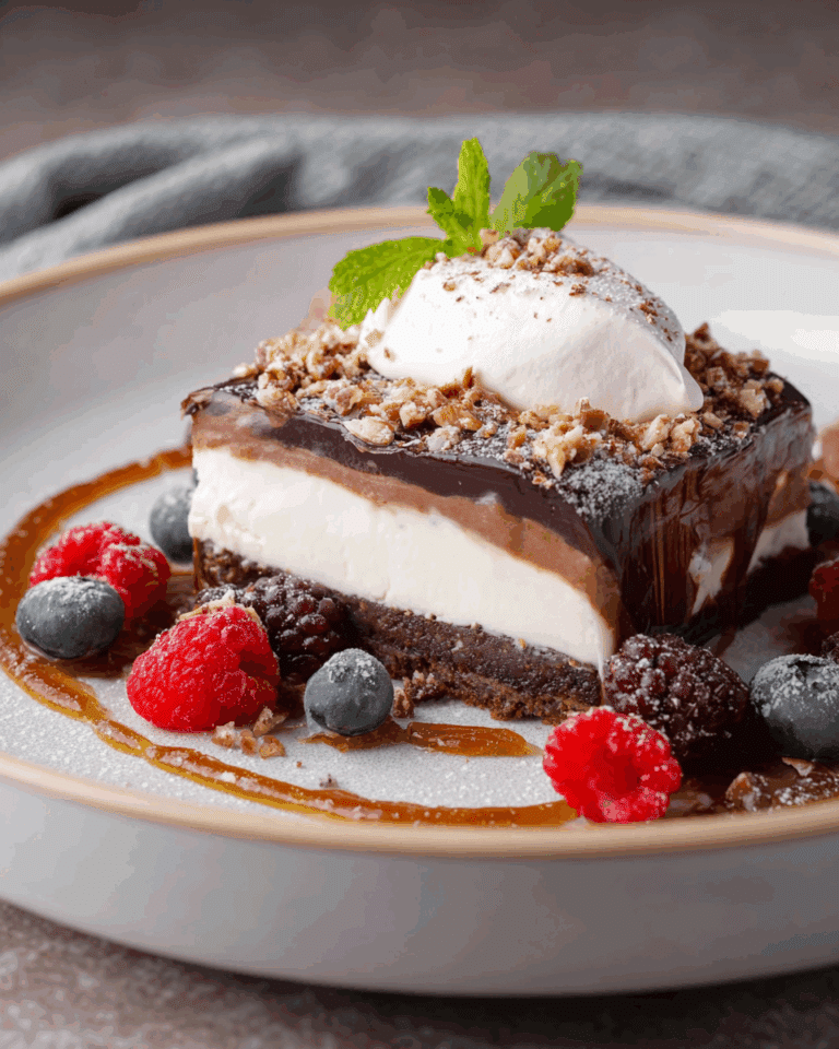 Best Chocolate Delight Recipe (Easy Layered Dessert) - Isabella Kitchen