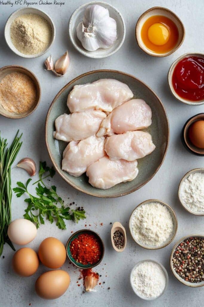 Healthy KFC Popcorn Chicken Recipe - Isabella Kitchen
